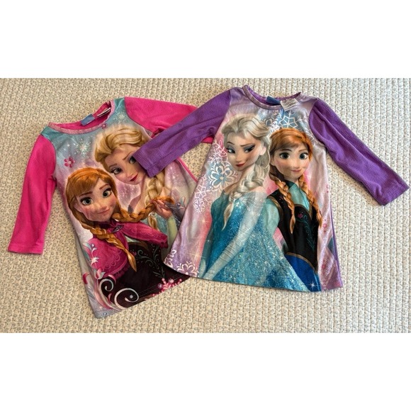 Disney | Pajamas | Disney Frozen Elsa And Anna Gown | Poshmark